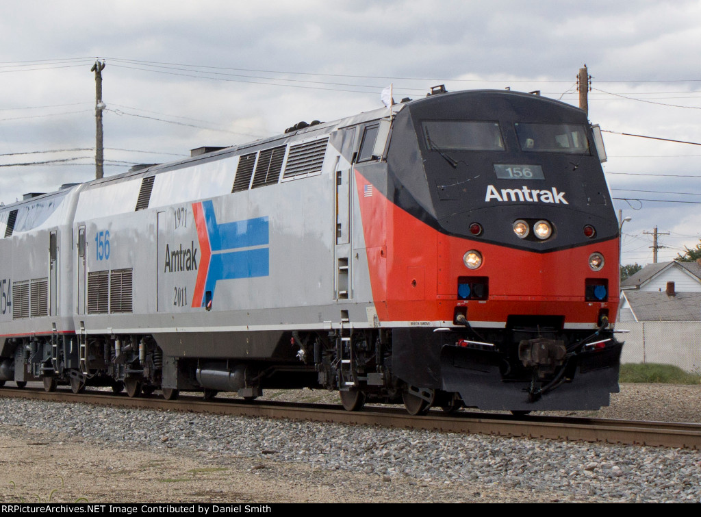 Roster shot of Amtrak 156.